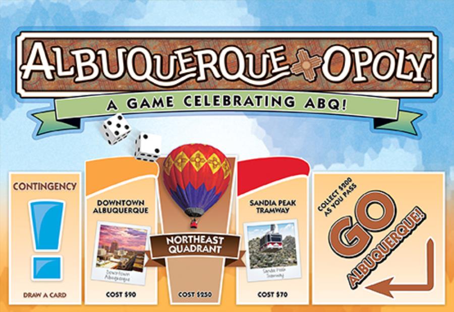 Albuquerque-opoly Board Game | Brotique 505
