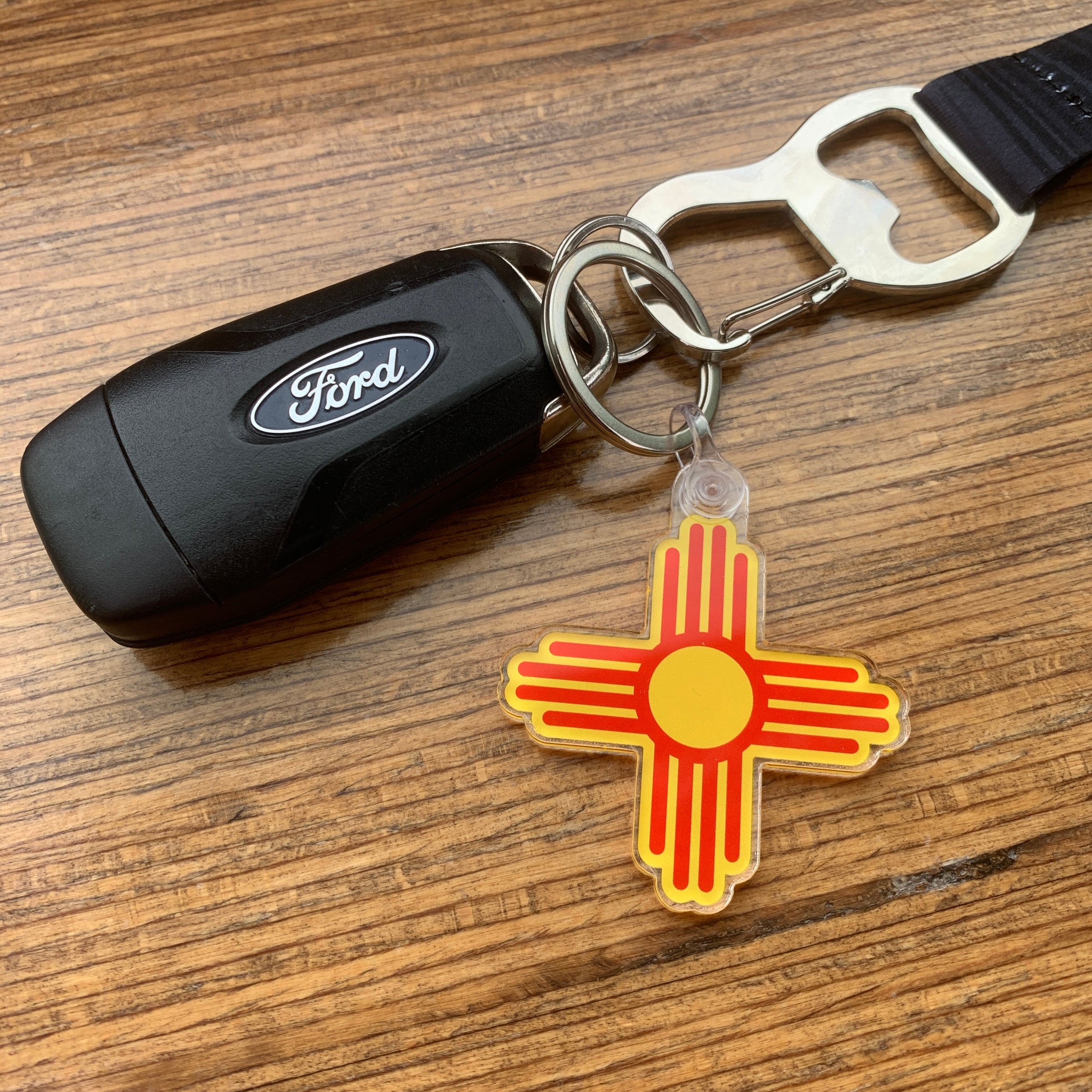 Zia Sun Symbol Keychain | Brotique 505